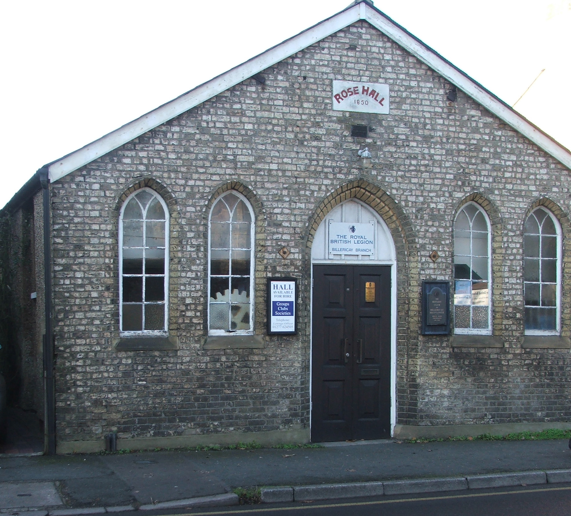 A Brief History of Rose Hall | The Royal British Legion, Public ...