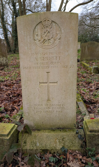 Private Arthur Bennett | Second World War Memorial | Billericay Community Archive